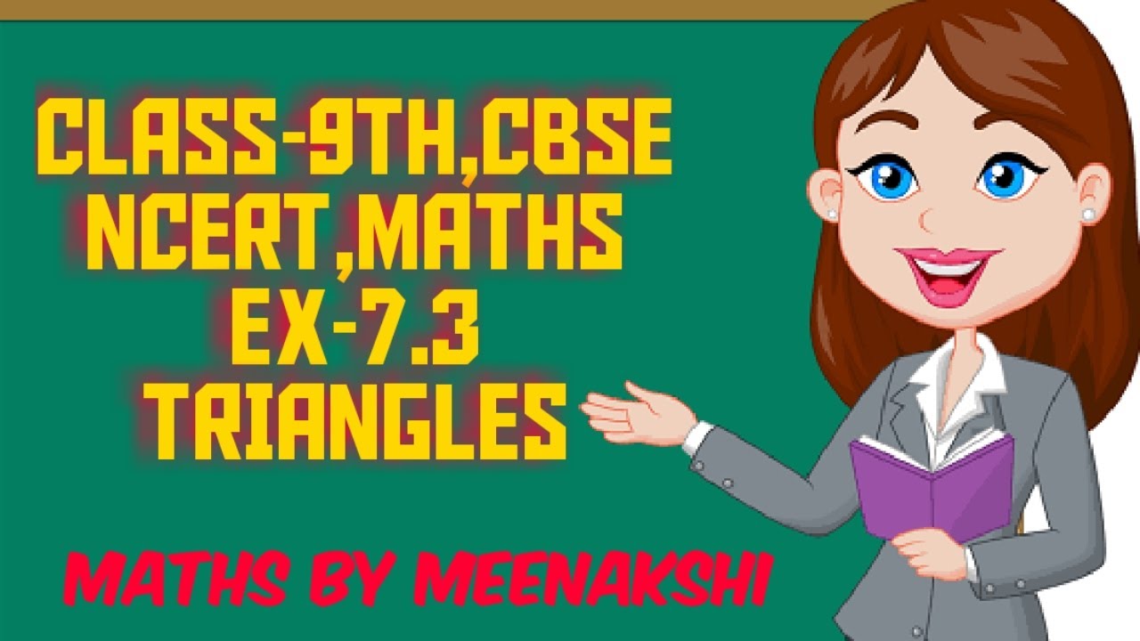 CBSE Math class 9 chapter 7 | Maths By Meenakshi | exercise 7.3 - YouTube