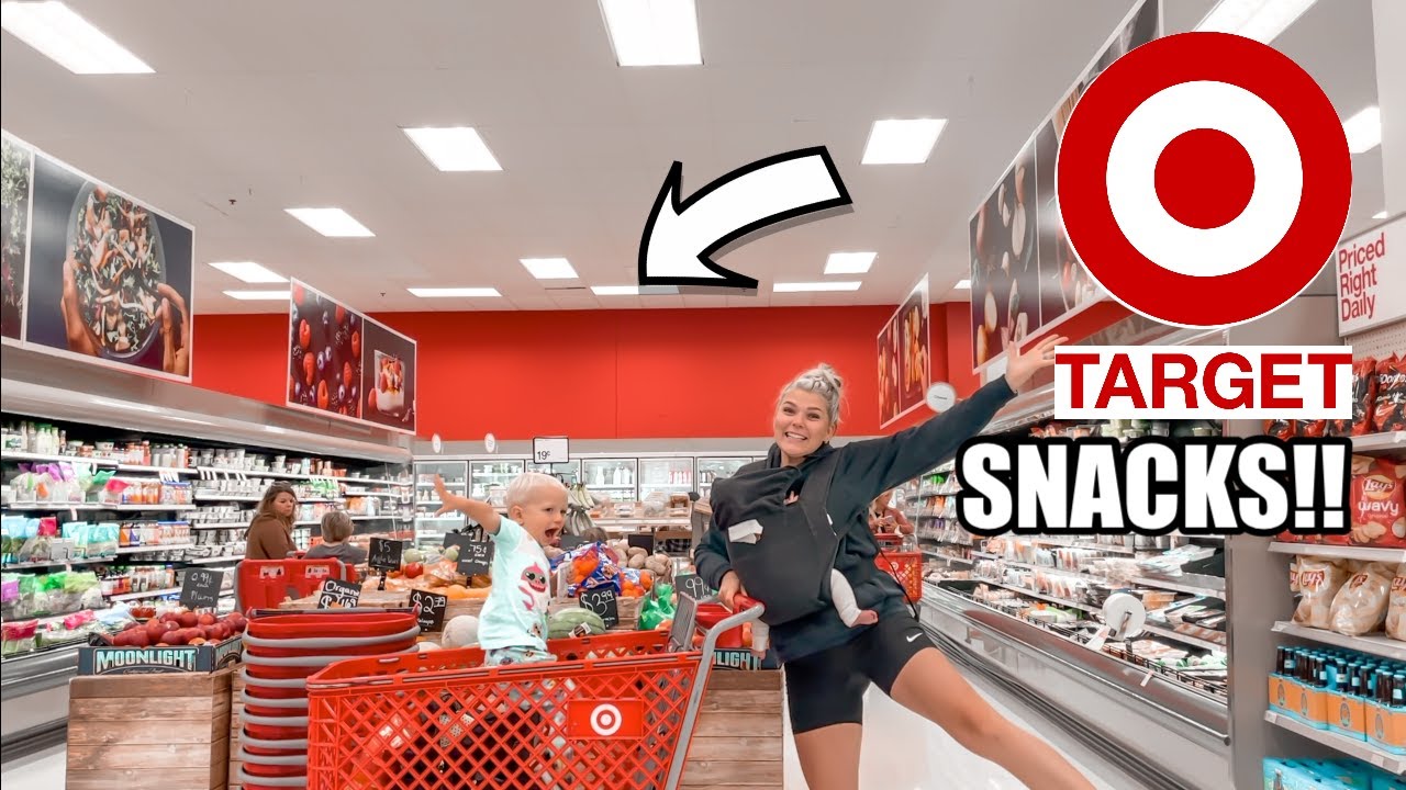 NEW!!! TARGET SNACKS SECTION!! // HEALTHY BACK TO SCHOOL SNACKS ...