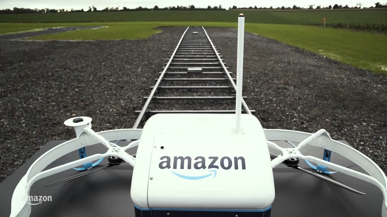 6. Amazon Prime Air - First drone delivery - YouTube