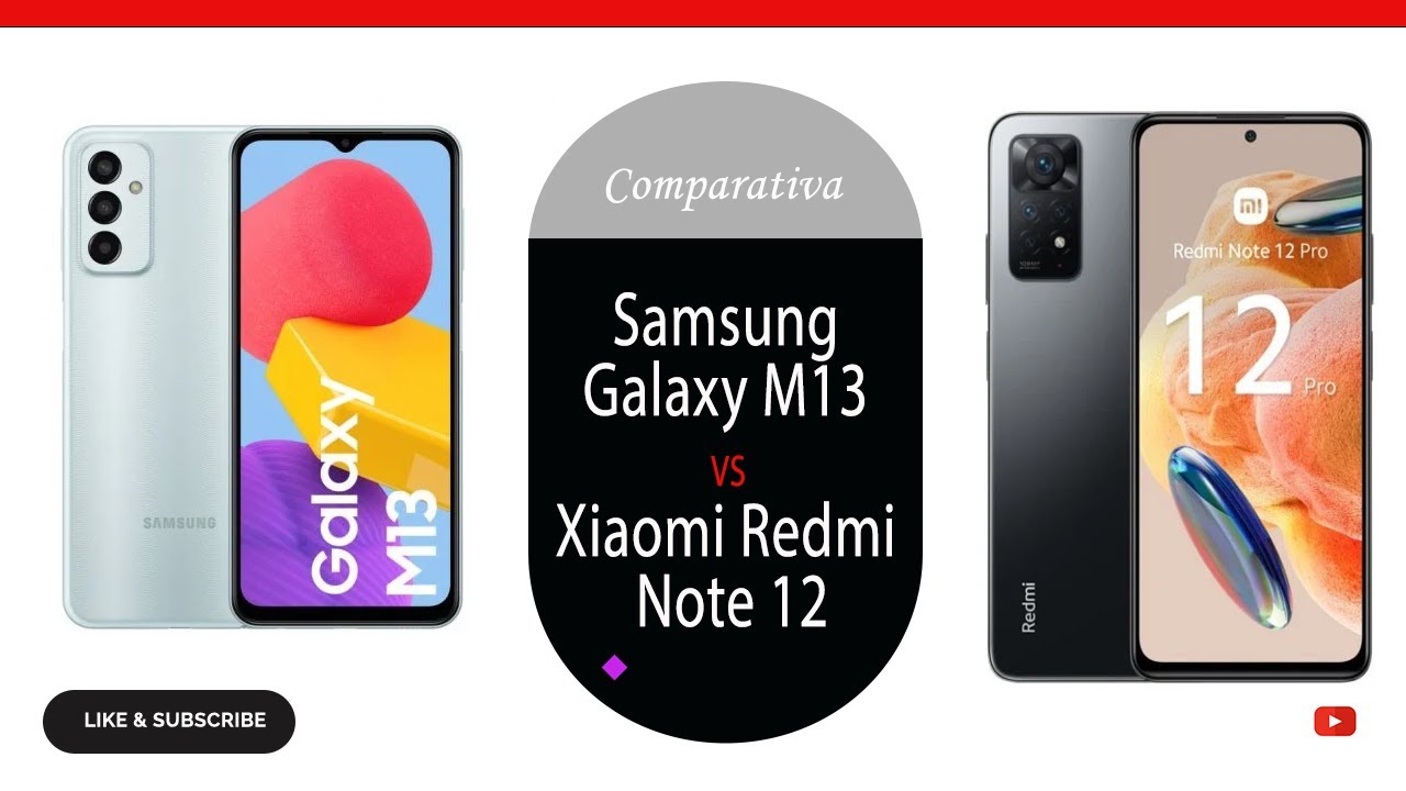 📢 ¡COMPARATIVA de Ofertas!: Xiaomi REDMI Note 12 vs Samsung GALAXY M13 ...