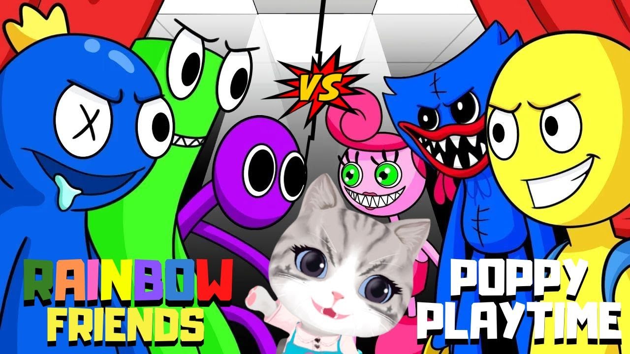 POPPY PLAYTIME VS RAINBOW FRIENDS | LA FUSION DE LOS MUNDOS | El Mundo ...