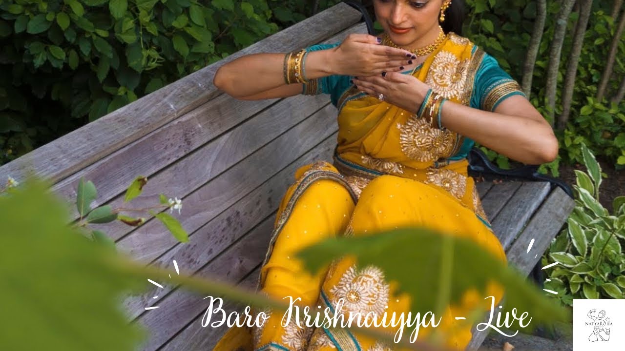 Baro Krishnaiyya Devaranama live presentation - Vid. Nithya Ramesh ...