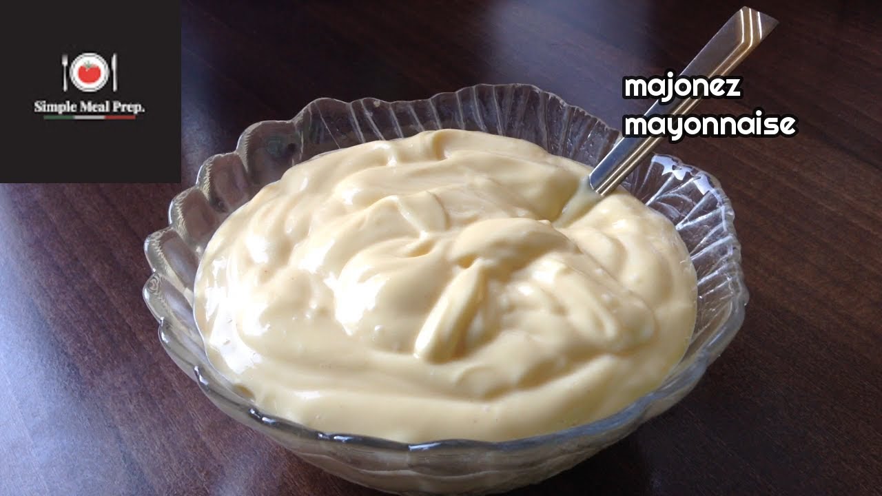 Majonez domaći 👨‍🍳 Recept za pravljenje majoneza - YouTube