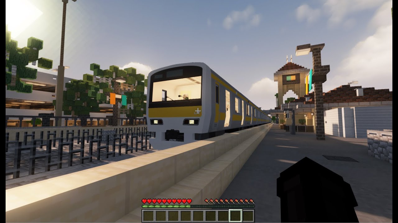E231 Series | Minecraft Transit Railway showcase | Greenfield Map - YouTube