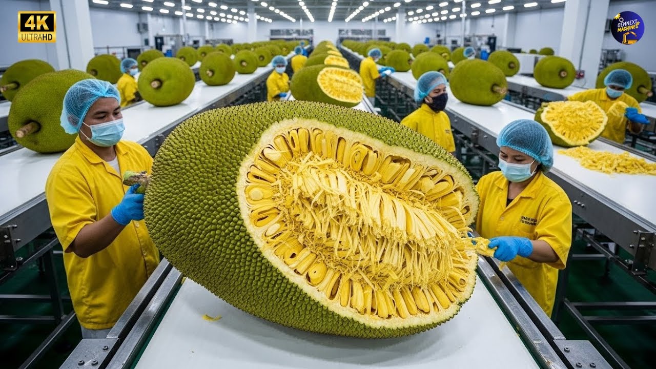 Inside a Massive Jackfruit Factory: How Jackfruit Becomes Vegan Pork ...