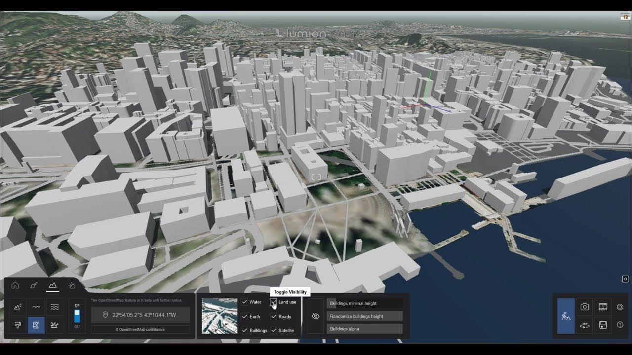 How to Use Open Street Map in Lumion #lumion #lumiontutorials #lumion2023 #usa #architecture # ...