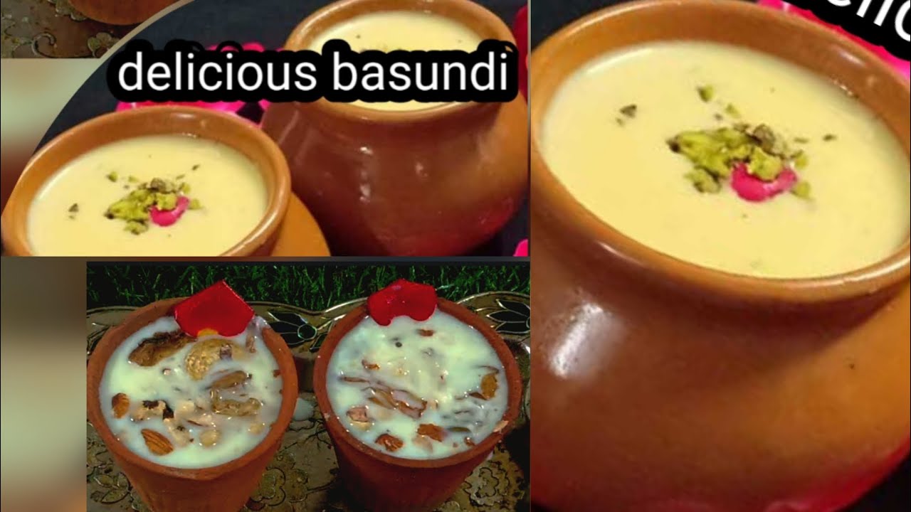 हलवाई जैसी बासुंदी बनाने का आसान तरीका | traditional Maharashtrian ...