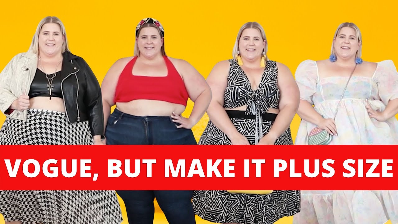 Vogue Spring Trends but Make Them Plus Size- Part 1 - YouTube