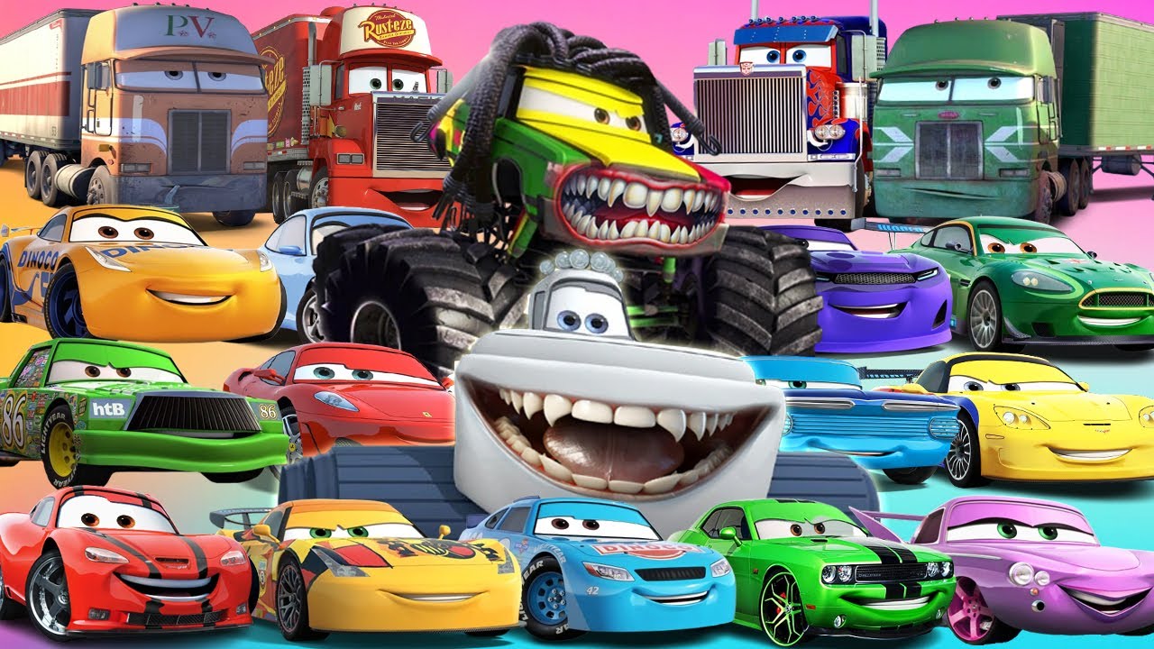 Looking For Disney Pixar Cars Lightning Mcqueen, Mr. Dippy, Jeff ...