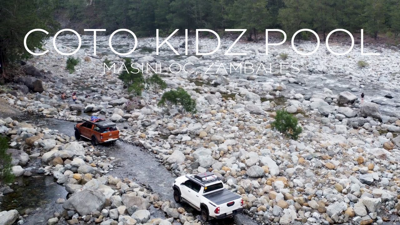COTO KIDZ POOL | SNEAK PEEK | OLD MINING SITE | CAR CAMPING - YouTube