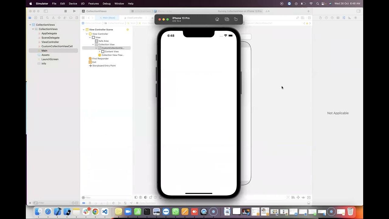 9742735256 - CollectionView in iOS - #iostraining #iosappdevelopment #ios - YouTube