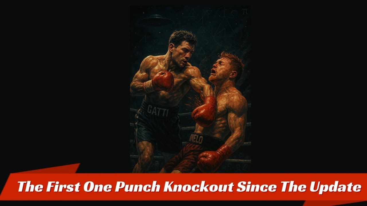 The First One Punch Knockout Since The Update - YouTube