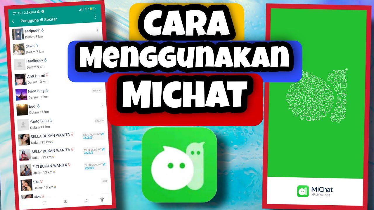 Cara Menggunakan Michat Terbaru 2023 || Cara Kirim Chat/ Pesan Di ...
