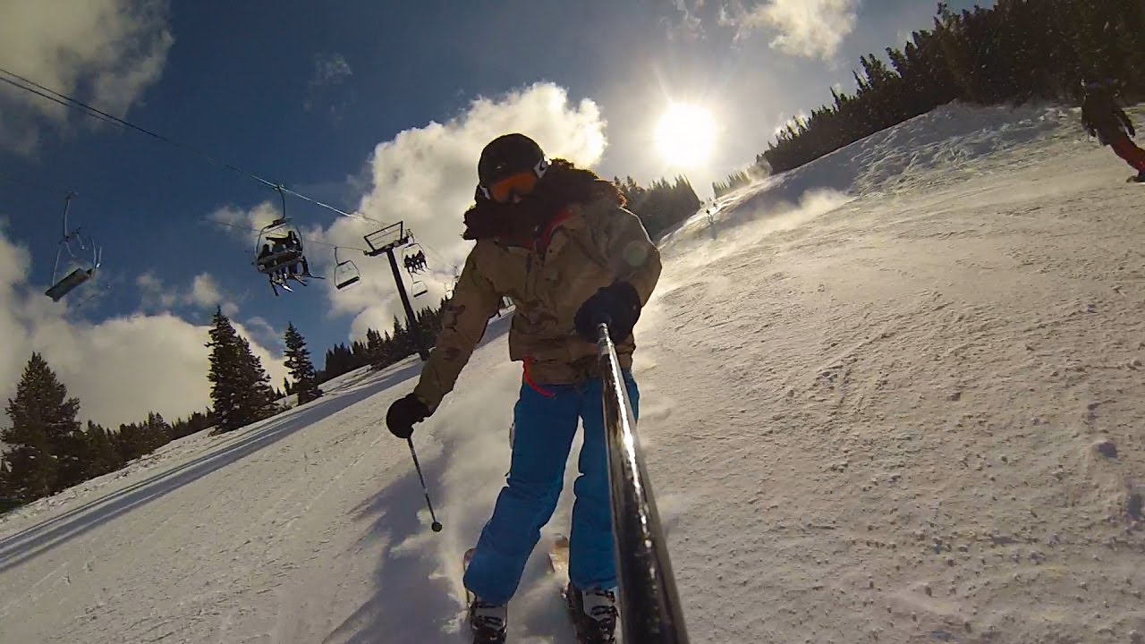 GOPRO SKI VIDEO - 2016 COOPER MOUNTAIN - YouTube