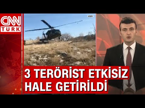 Eren Abluka-14 operasyonu başladı! Gri kategorideki terörist teslim oldu!
