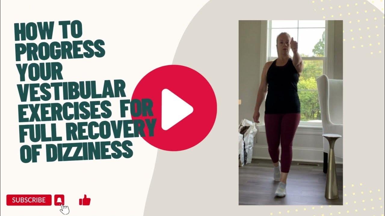 Gaze Stabilization Exercise Progression { Vestibular Rehab} - YouTube