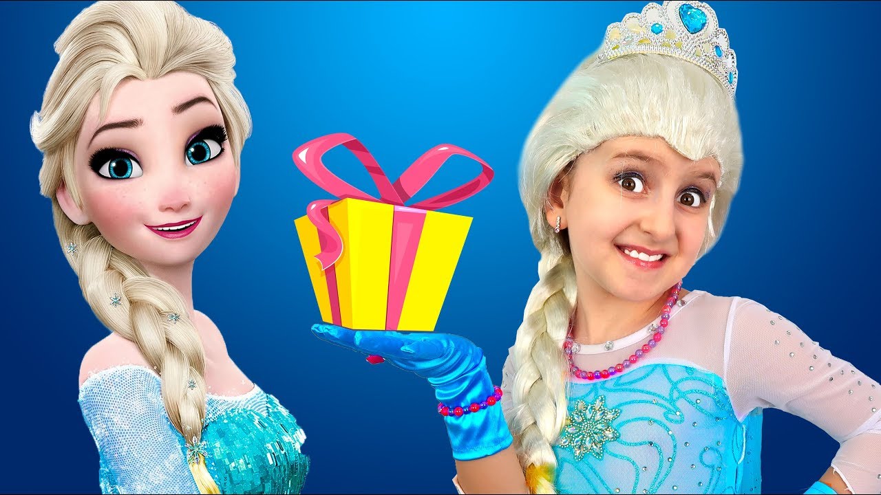 Princess Elsa receives Surprise Gifts from Anna | Super Elsa - YouTube