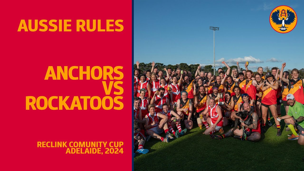 Reclink Community Cup | Anchors vs Rockatoos | Adelaide 2024 - YouTube