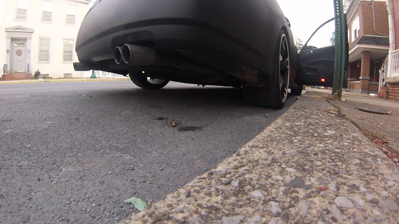 Maxima startup sound straight pipe exhaust and takeda intake. - YouTube