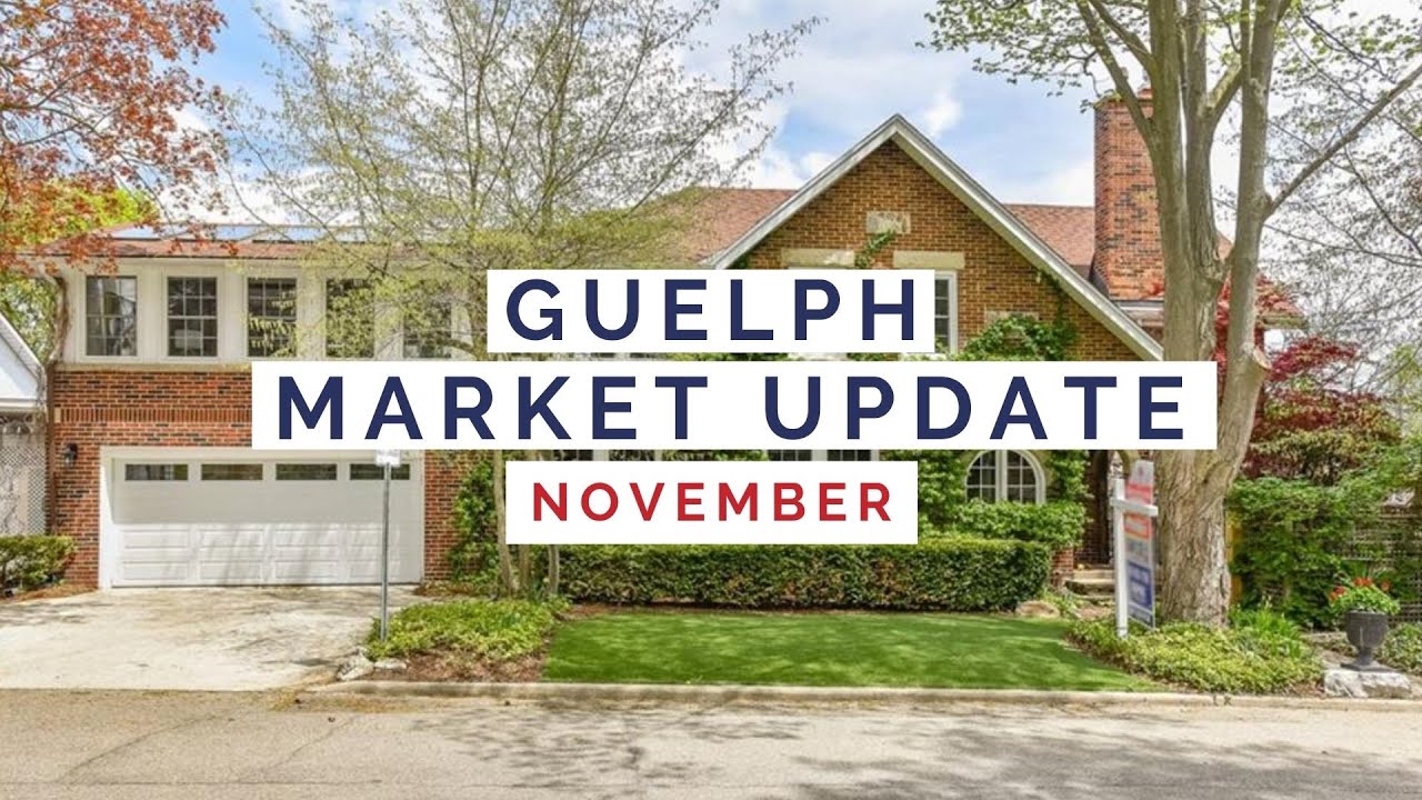 Guelph Market Update For November 2021 - YouTube