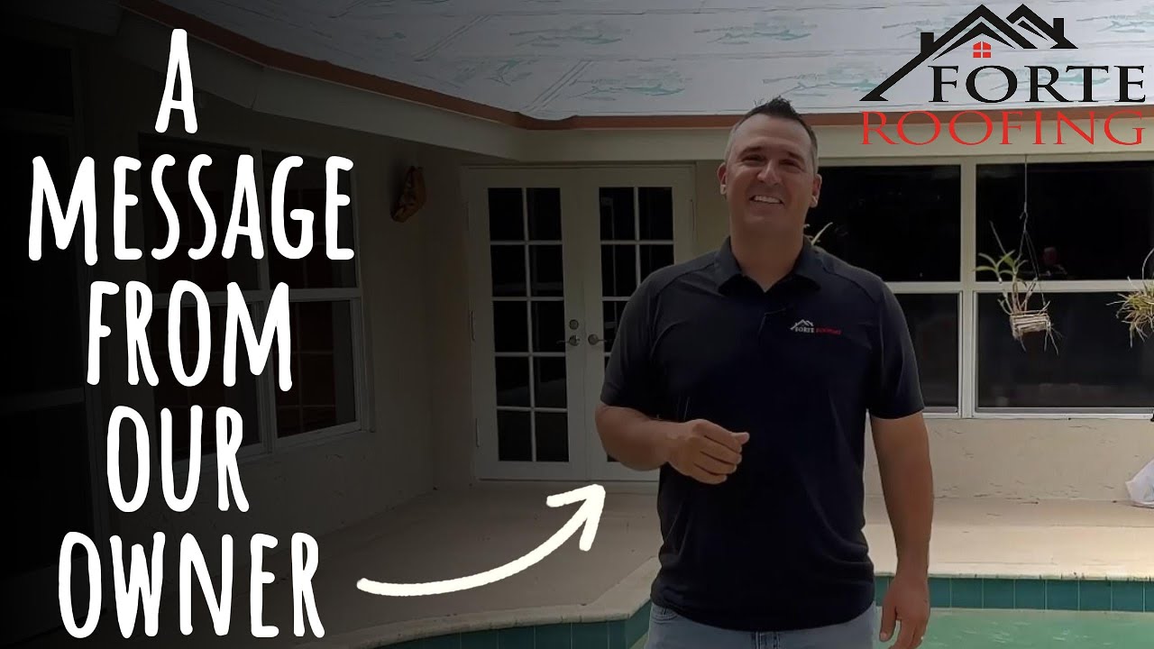 A Word From Our Owner - Peter Forte - YouTube