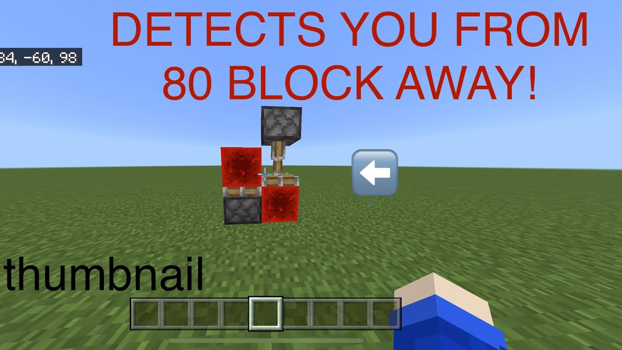 OVERPOWERED Player detector for Minecraft Bedrock (PE PS5/4 Xbox ...