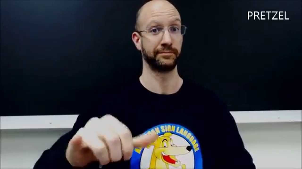 Signs for PRETZEL | ASL - American Sign Language - YouTube