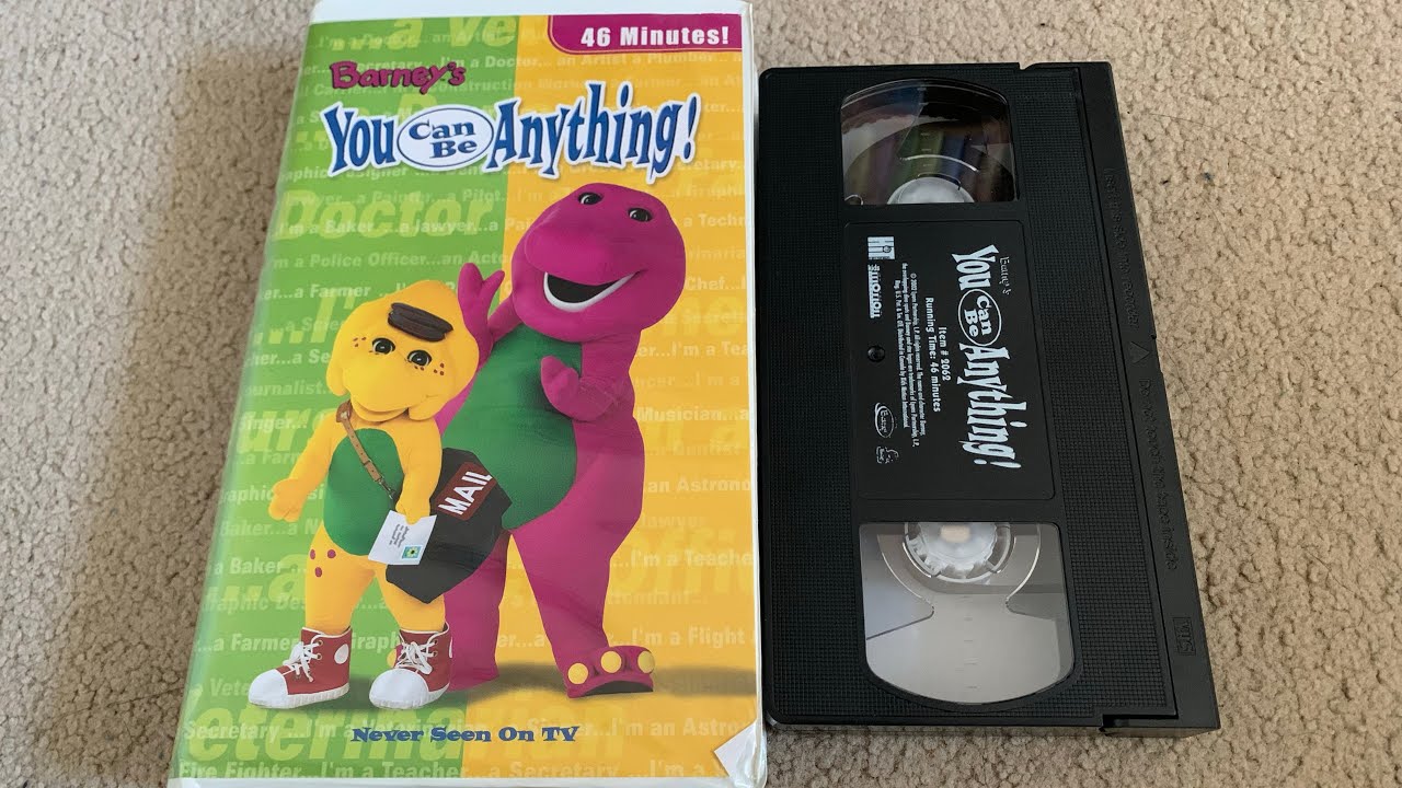 Opening To Barney: You Can Be Anything! 2002 VHS - YouTube