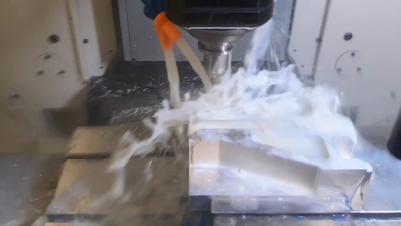 Robo Drill 500 IPM CNC Machining - YouTube