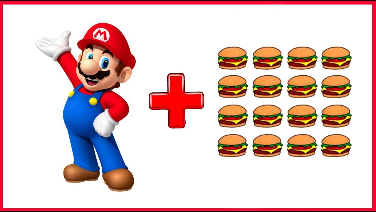 Super Mario + Burgers McDonalds = Mario Animation - YouTube