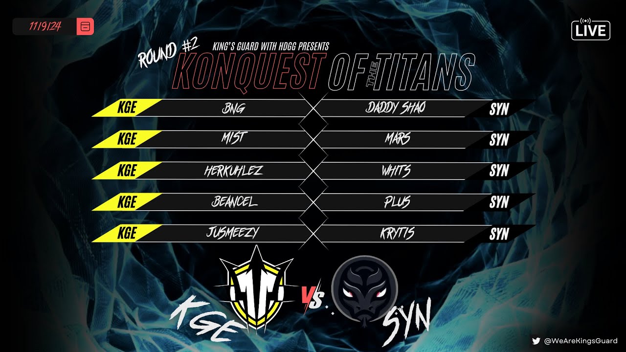 HDGG KOTT $2,360+ Ft. Herkuhlez MisT Whits @jusmeezy | Losers R1 Pool 1 ...