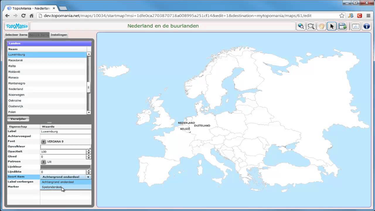Introductie kaarten maken met TopoMania - YouTube