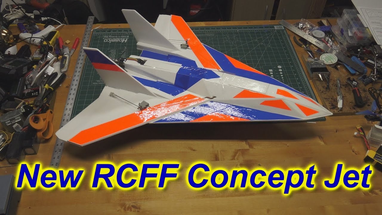 New RCFF Concept Jet - YouTube