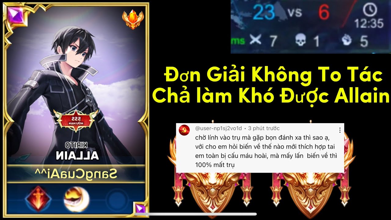 SCA ALLAIN không Gì Khó Chả To Tác Với Alan ( Cái Kết Của Kể Xem Thường ...
