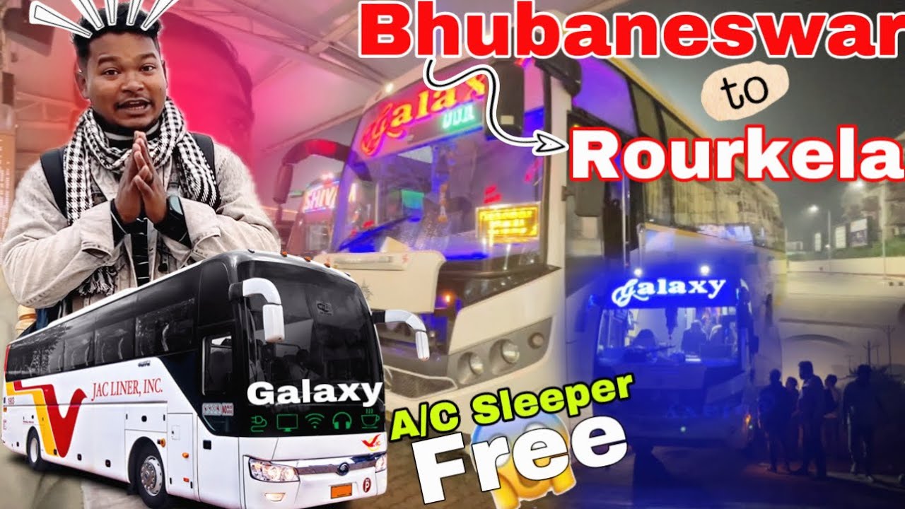 Bhubaneswar to Rourkela ll Odisha Biggest Bus Terminal ll Bhubaneswar ...
