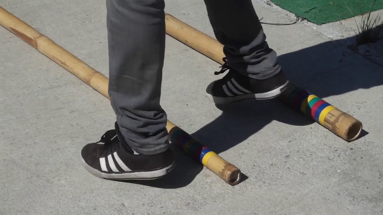 TINIKLING BASIC STEPS: Let's Learn and Stumble Around - 10.08.17 - YouTube