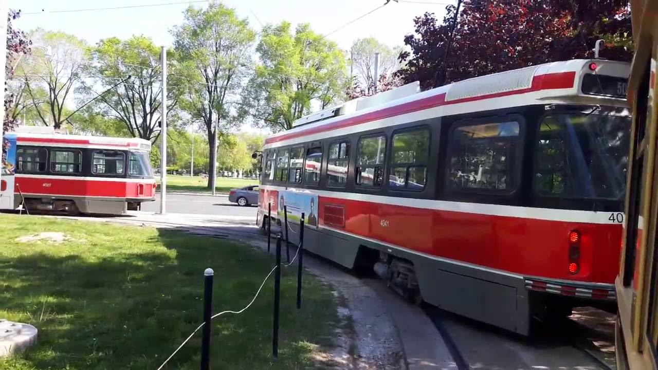 TTC 1951 PCC Streetcar 4500 | Fleet Loop - YouTube
