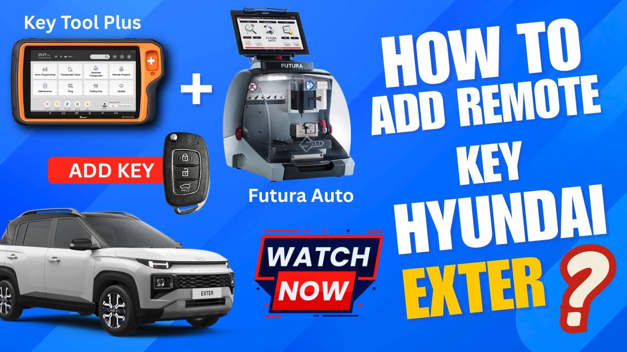 Lost Your Hyundai Exter Key? No Problem! Make a New One in 10 Minutes ...