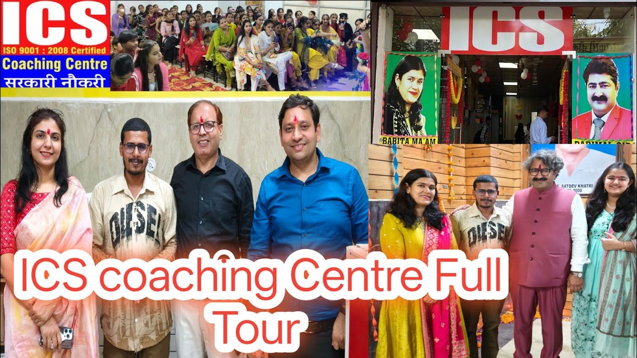 ICS Coaching Centre Head office Sonipat Tour Full Vlog | Aakash Daily ...