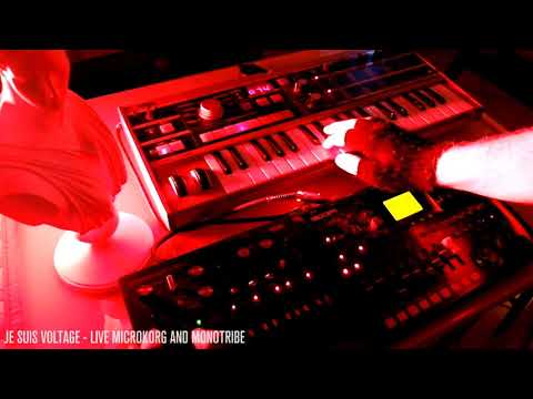 KORG MONOTRIBE + MICROKORG - Je Suis Voltage - She Committed Suicide [Live]