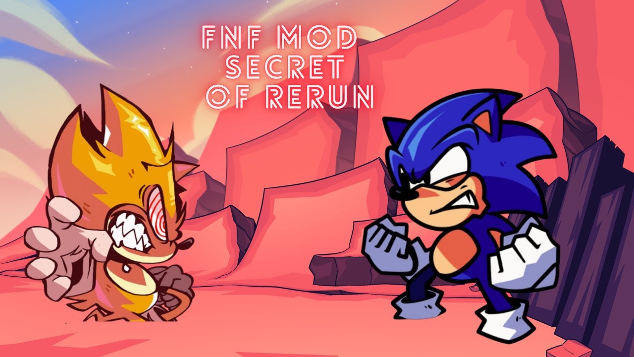 FNF SECRET OF RERUN EN PC - YouTube