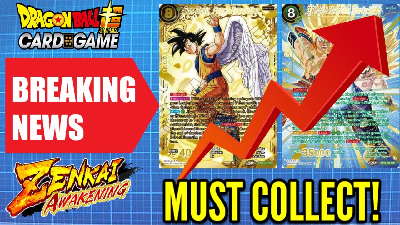 GIVE AWAY WINNER! *NEW GOD RARE PRICE* DBS CARD GAME MKTWATCH - YouTube