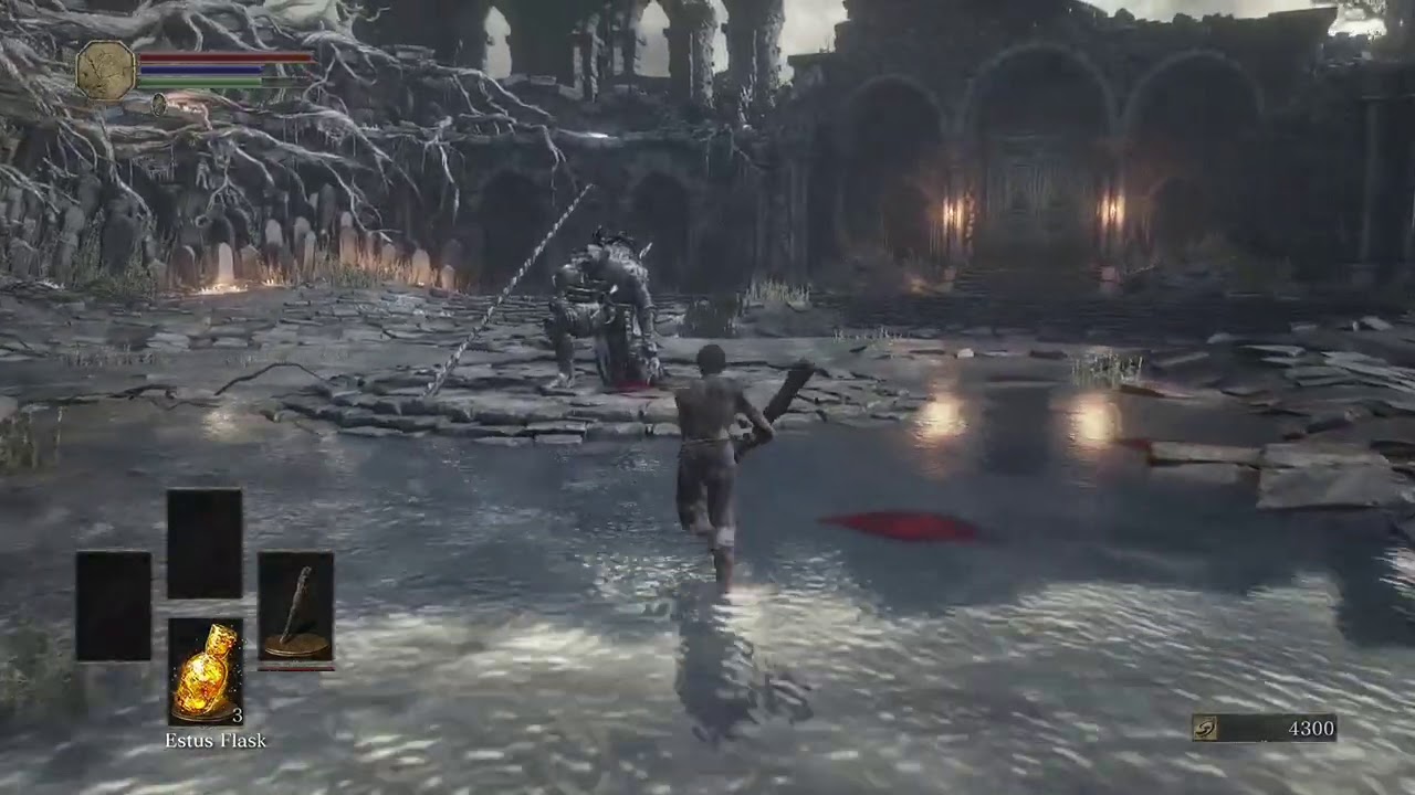 Dark Souls 3 Ludex Gundyr at soul level 1 - YouTube