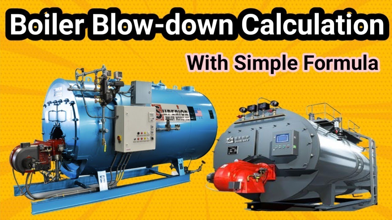 Boiler Blowdown calculation | how to calculate boiler Blow Down - YouTube