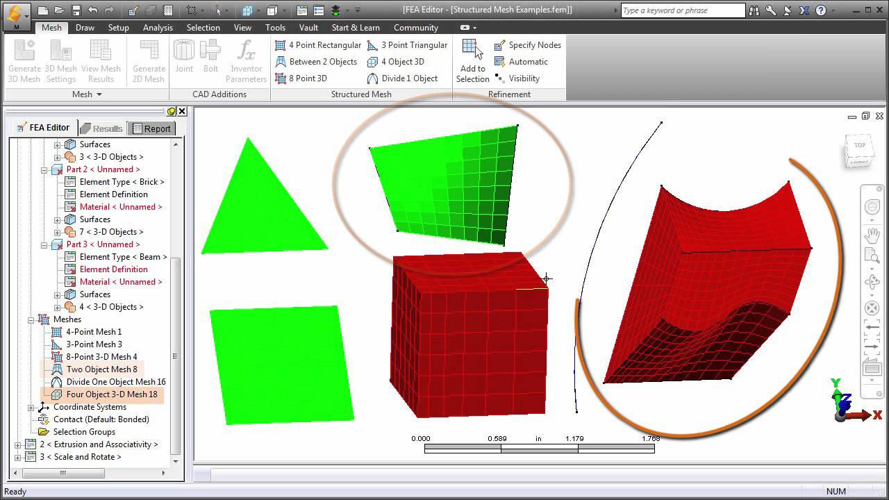 Structured meshing - YouTube