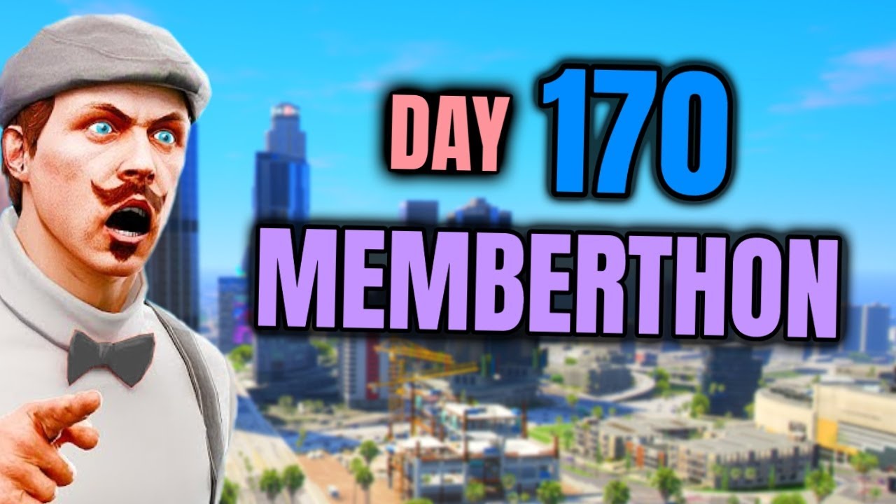 WE MADE IT TO DAY 170 - Memberthon Day 170 - YouTube