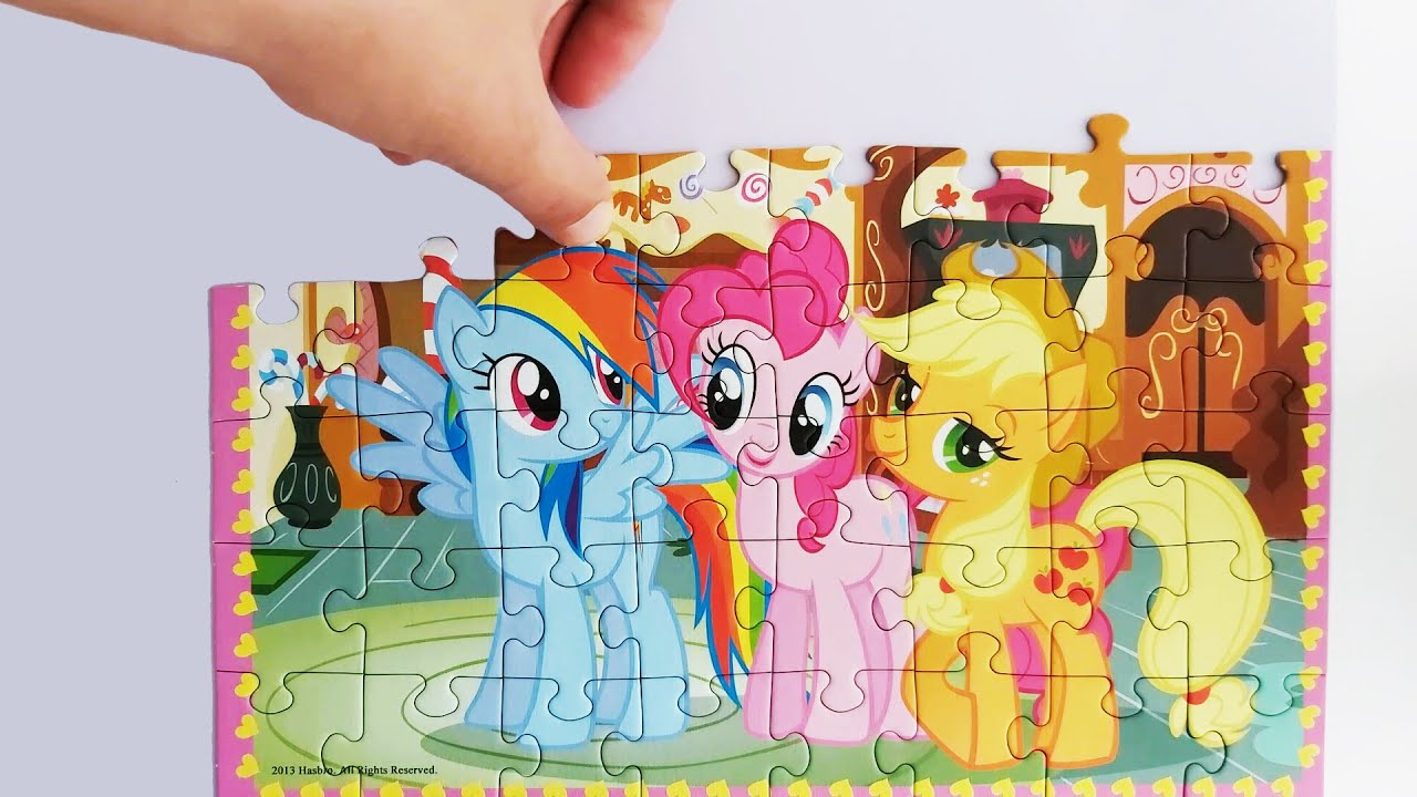 MY LITTLE PONY Trefl Puzzle Toys for Kids ~ Twilight Sparkle, Rainbow ...