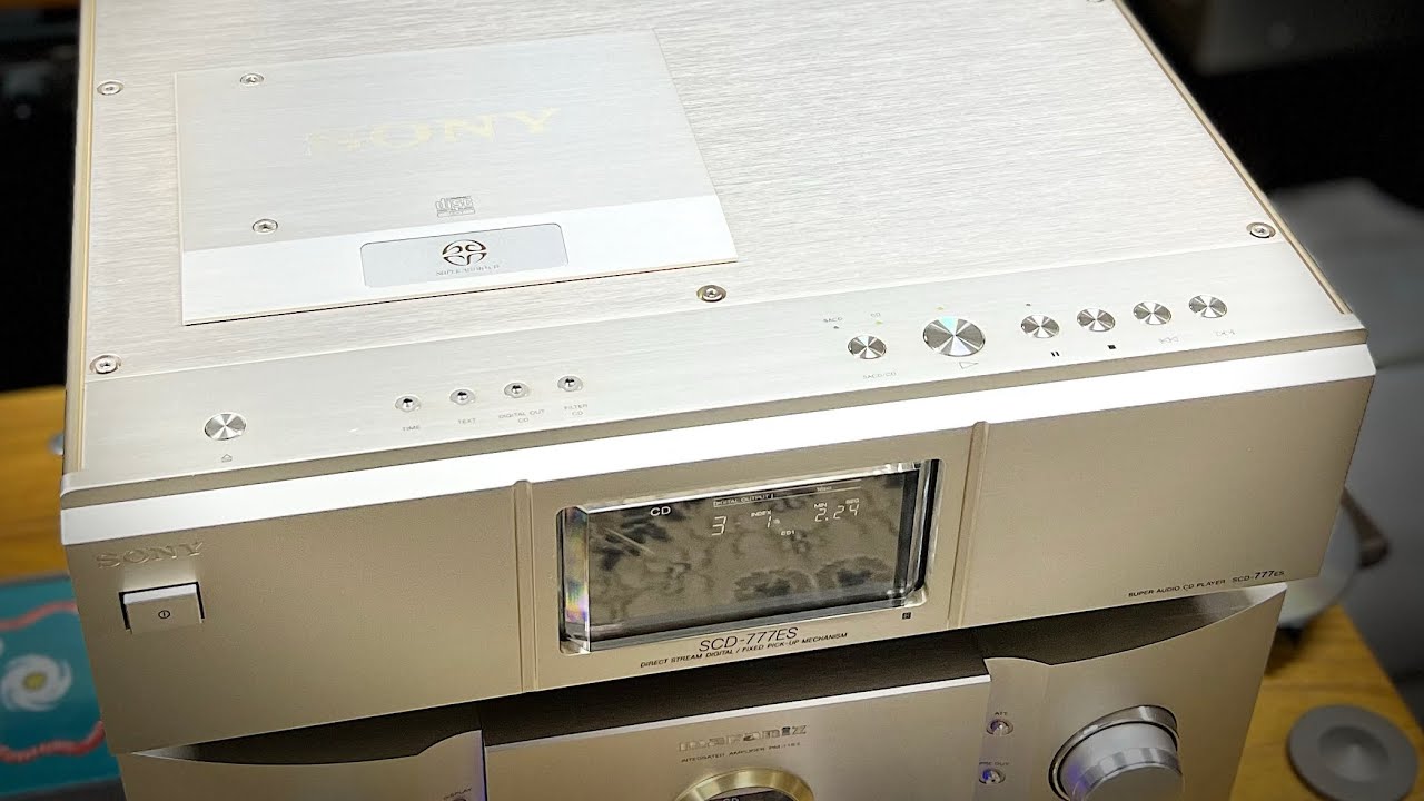 Супер аудио Sony scd 777 es - YouTube