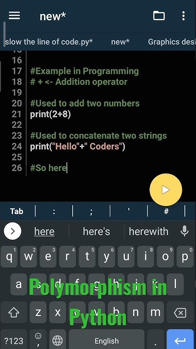 Polymorphism in python | OOPs concept polymorphism in python | How to use polymorphism - YouTube