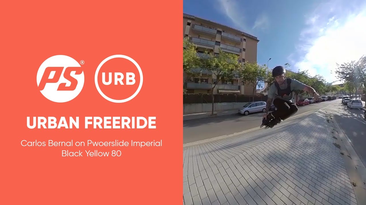 Urban Freeride - Powerslide Imperial Yellow 80 - YouTube